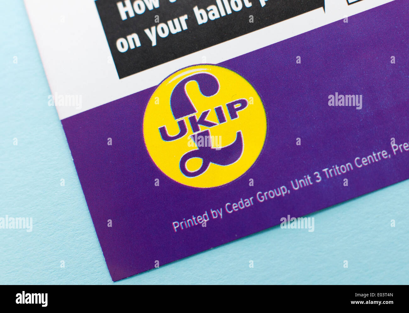 Ukip logo hi-res stock photography and images - Alamy