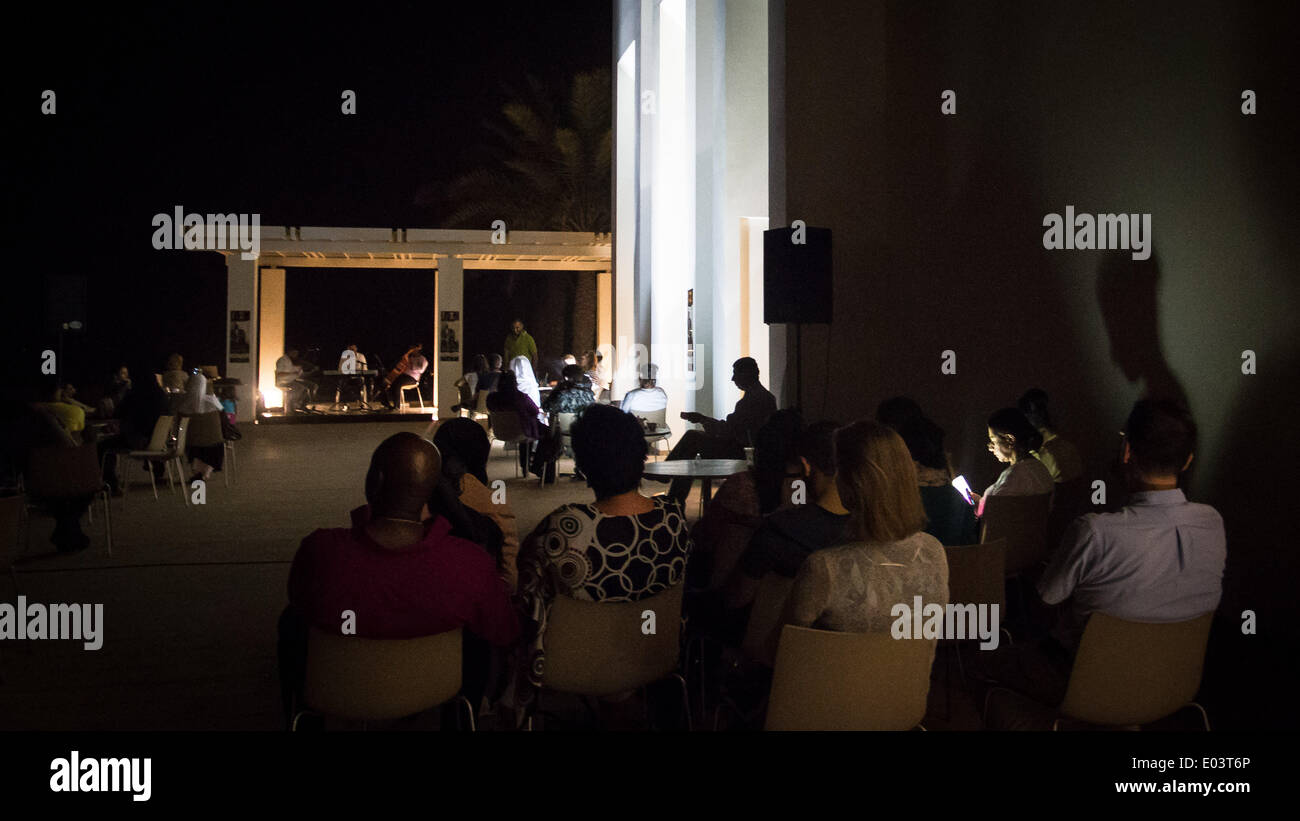 Karbabad, Bahrain. 30th Apr, 2014. Jazz Fusion on the occasuib of ...