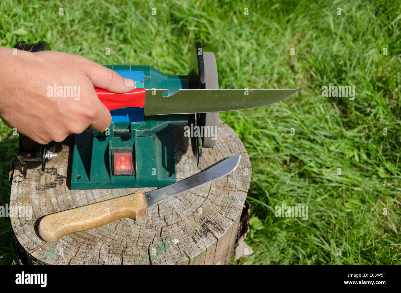 Tool grinder machine hi-res stock photography and images - Alamy