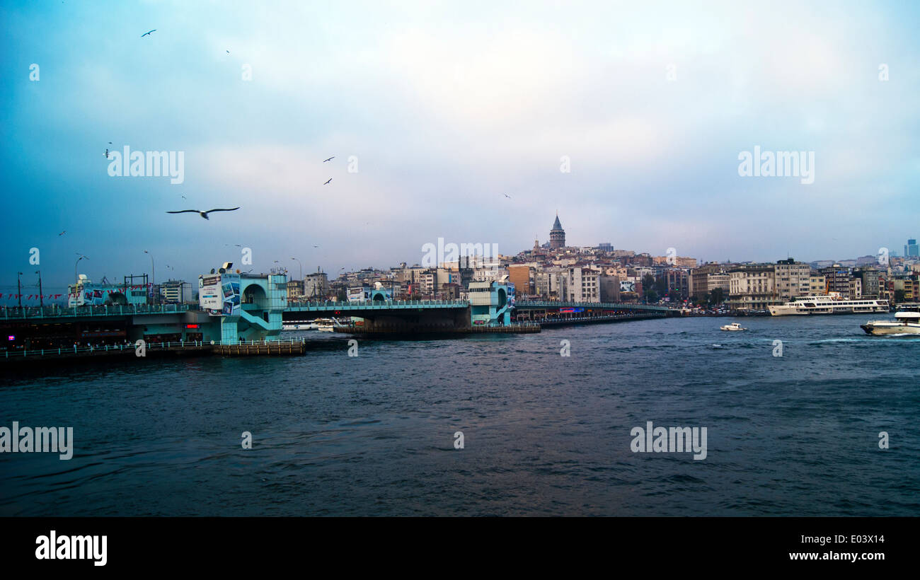 Galata bridge history hi-res stock photography and images - Alamy