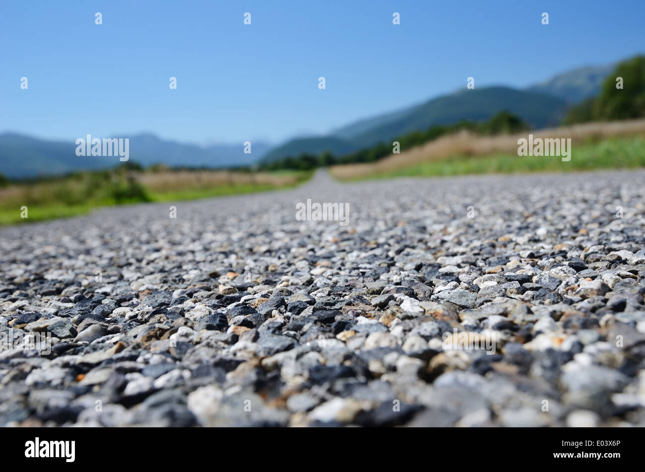 Macadam road hi-res stock photography and images - Alamy