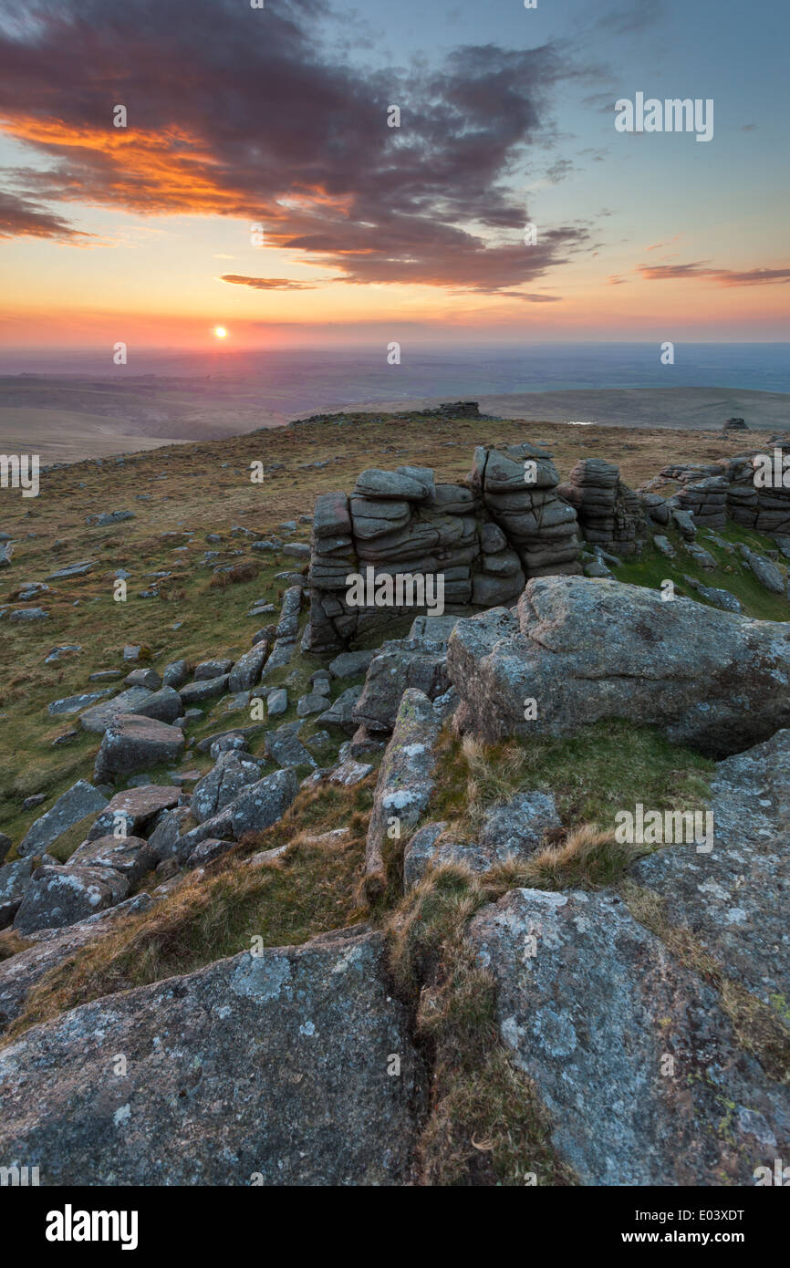 Devon sunset hi-res stock photography and images - Alamy