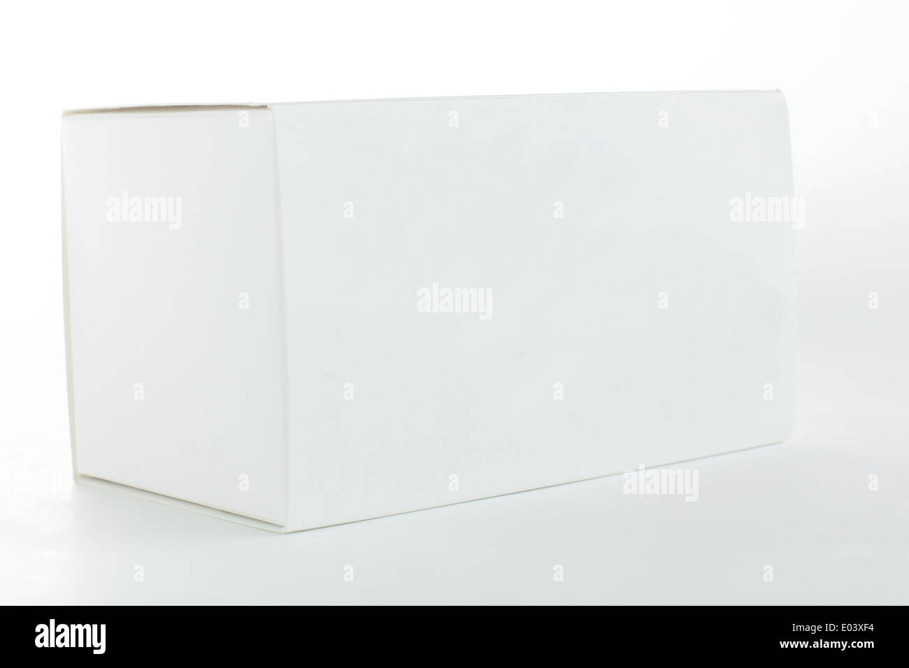 white isolated papper pack on white background Stock Photo - Alamy