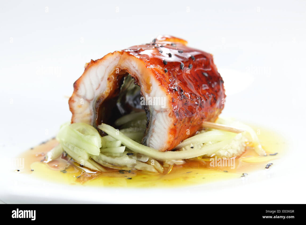 Grilled fish fillet vegetables beautiful hi-res stock photography and ...