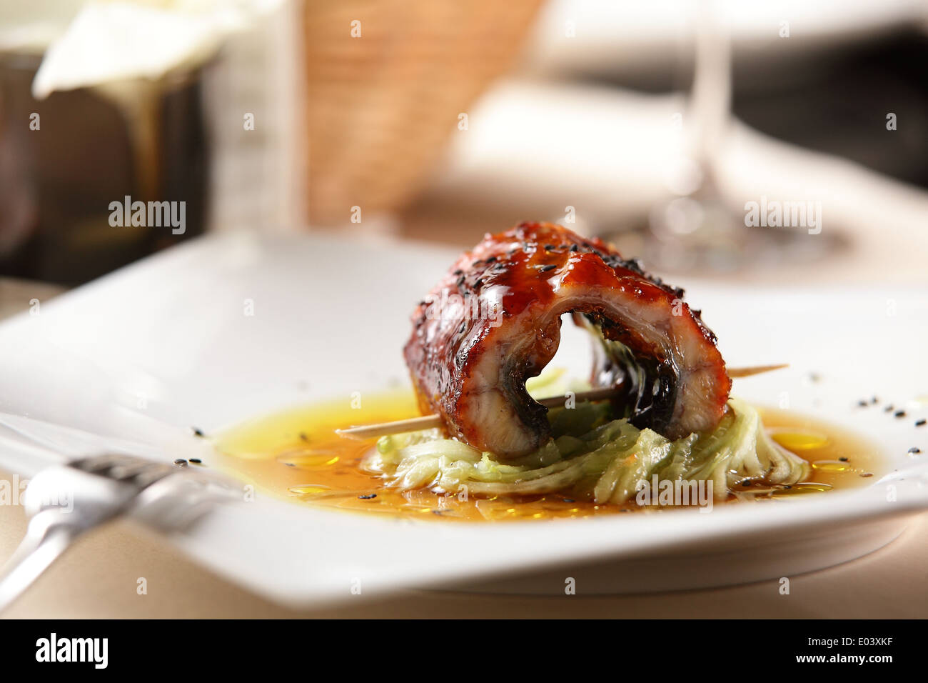 Grilled fish fillet vegetables beautiful hi-res stock photography and ...