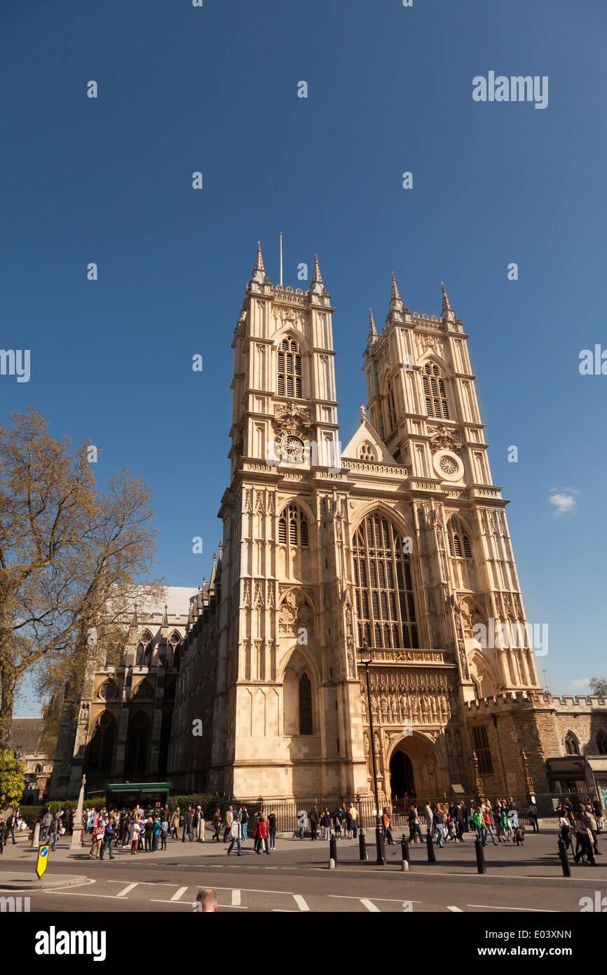 Westminster Abbey exterior London Stock Photo - Alamy