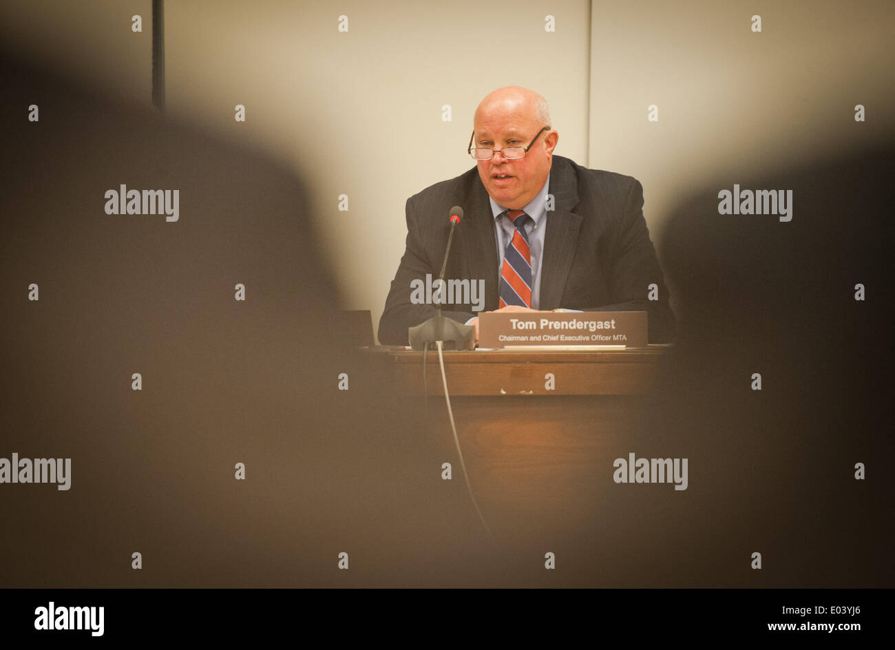 April 30, 2014 - Manhattan, New York, U.S. - MTA Chairman and CEO ...