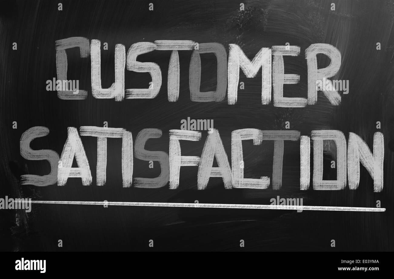 Customer Satisfaction Concept Stock Photo - Alamy Customer Satisfaction Concept Stock Photo - Alamy