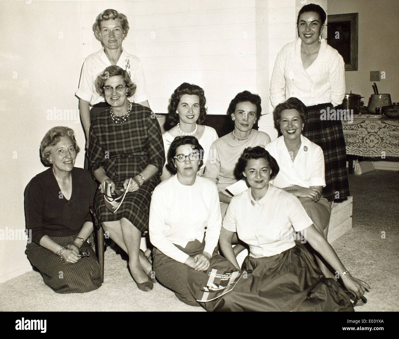 This image depicts the 1961 meeting of the 99s San Diego El Cajon ...