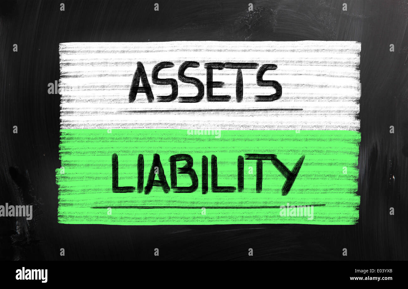 Assets Liability Concept Stock Photo - Alamy