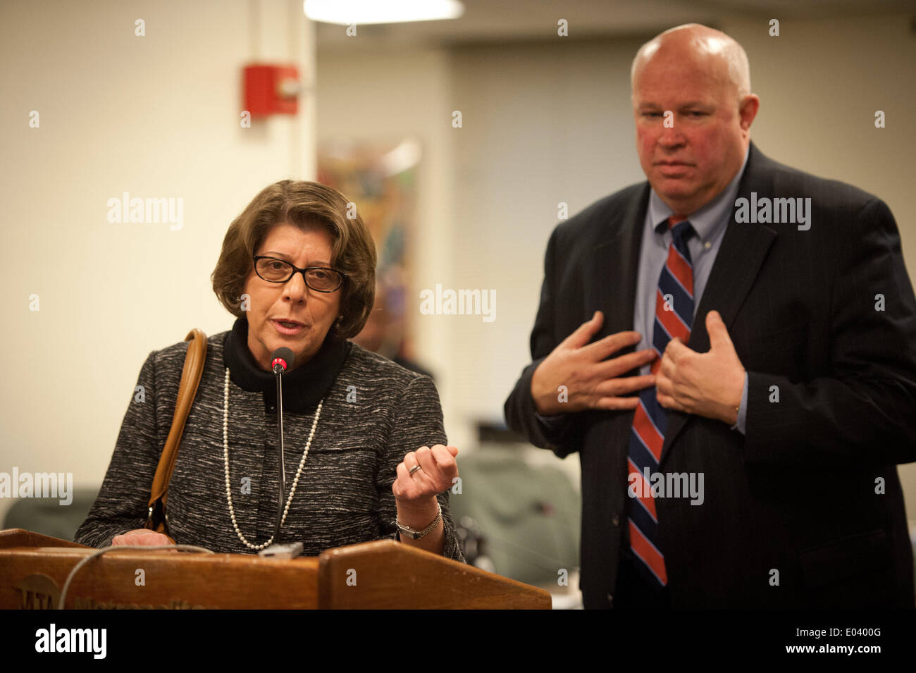 April 30, 2014 - Manhattan, New York, U.S. - MTA Chairman and CEO ...