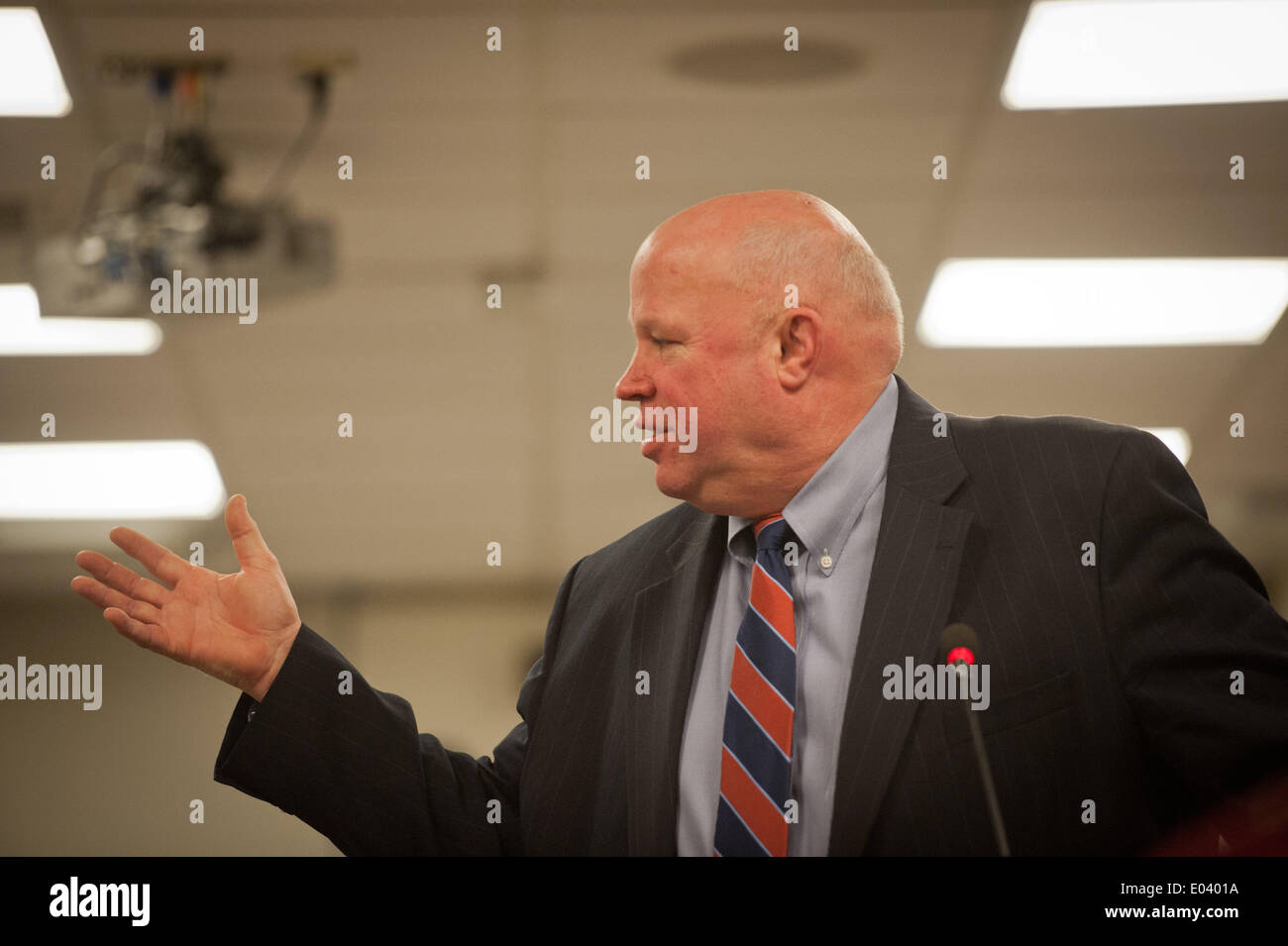 April 30, 2014 - Manhattan, New York, U.S. - MTA Chairman and CEO ...