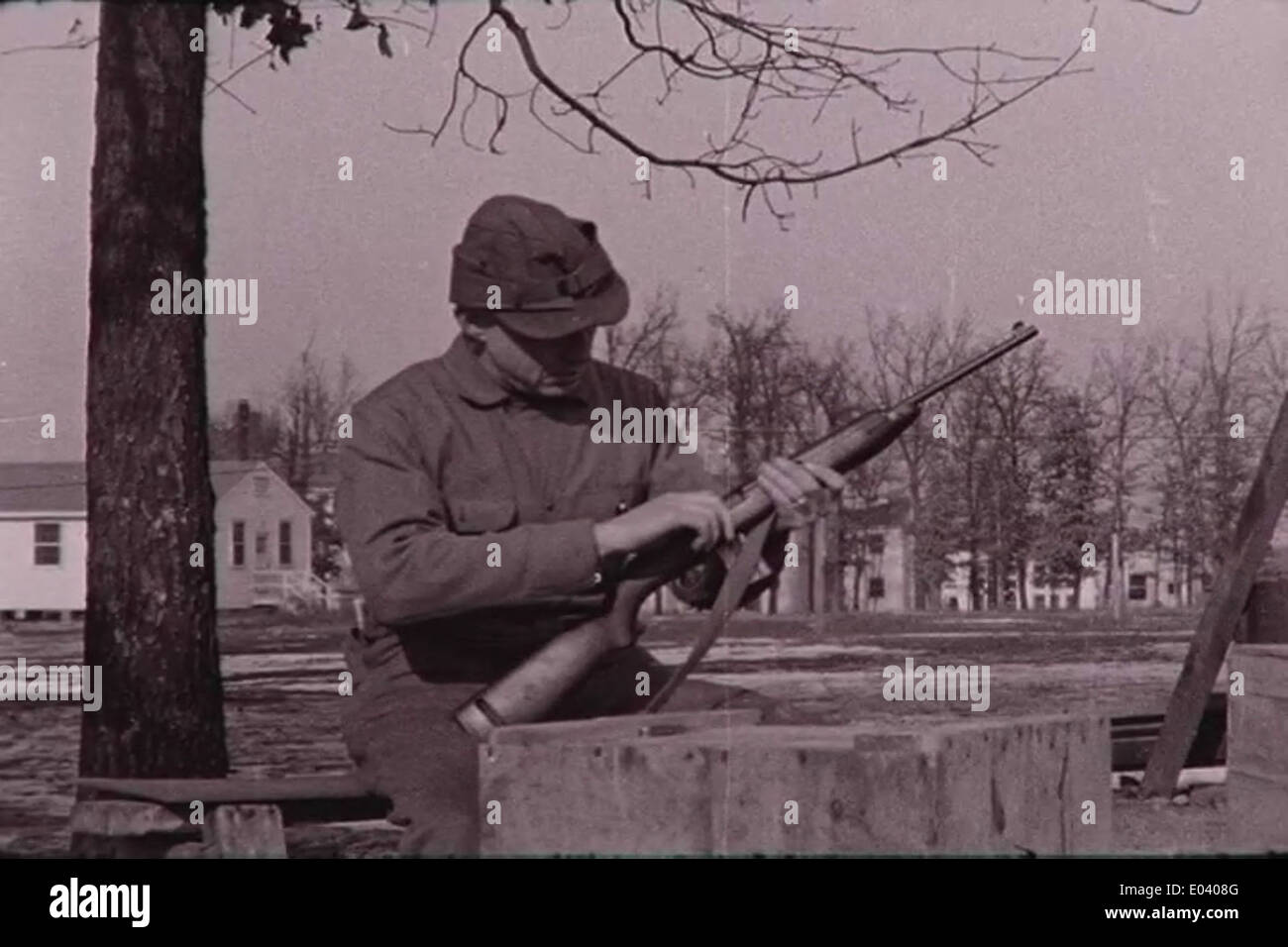 The F-707 was a military version of the M-1 Carbine, a weapon used ...