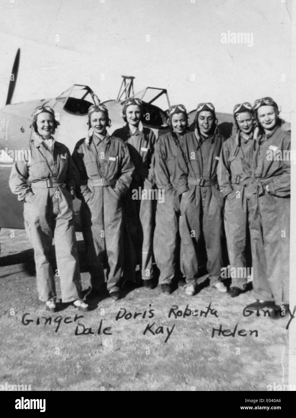 The Virginia Streeter Collection features images of the Women Airforce ...