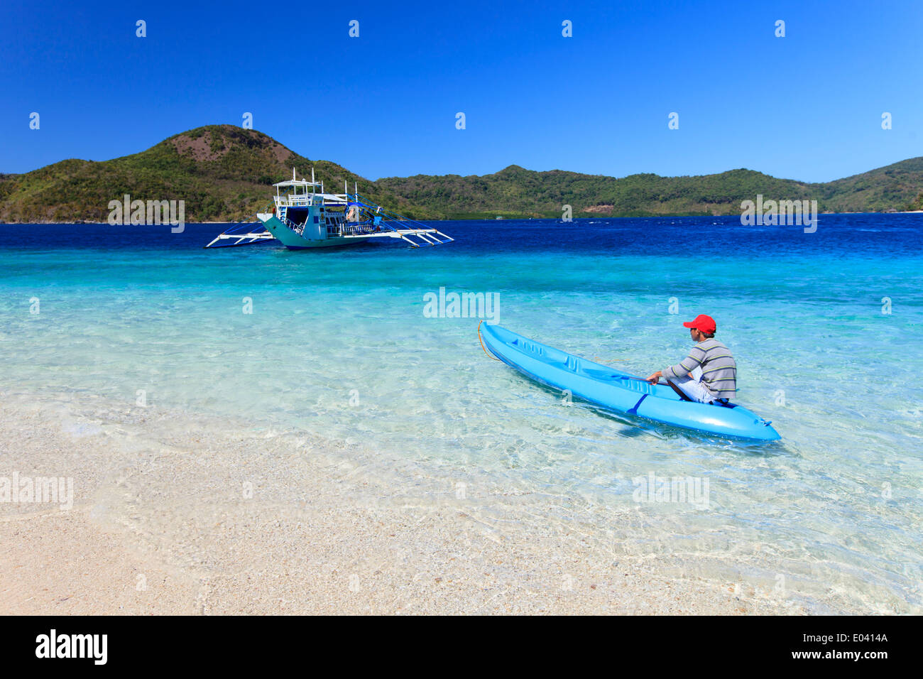 Philippines, Palawan, Calamian Group, Cagdanao Island Stock Photo - Alamy