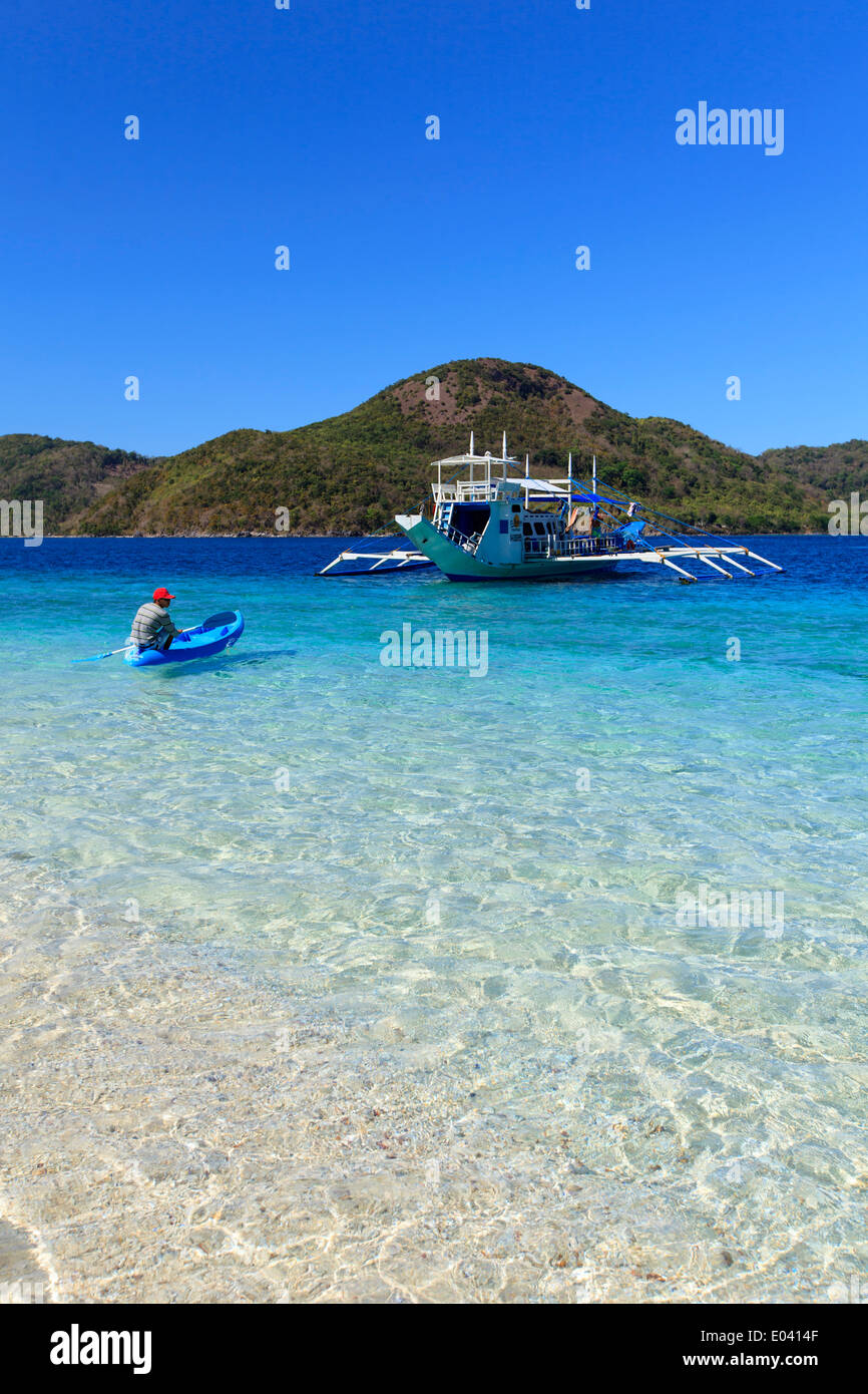 Palawan philippines kayak hi-res stock photography and images - Alamy