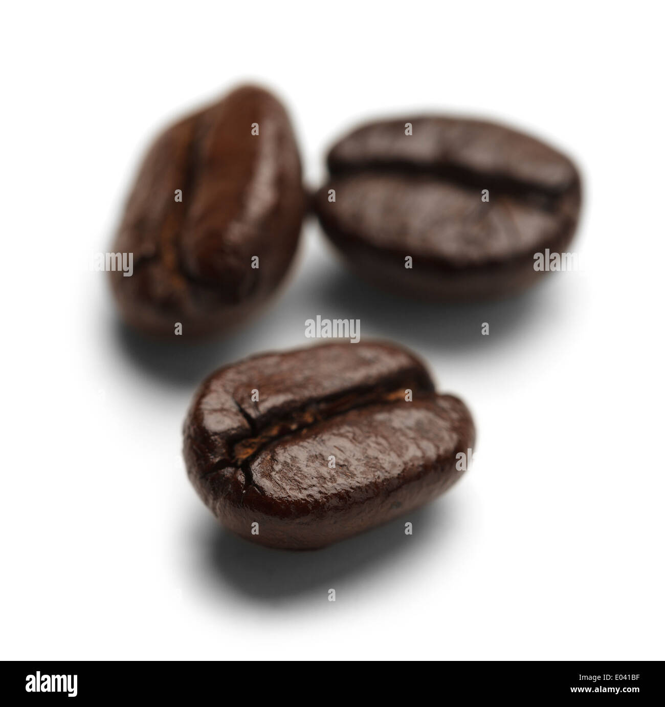 Three roasted coffee beans hi-res stock photography and images - Alamy