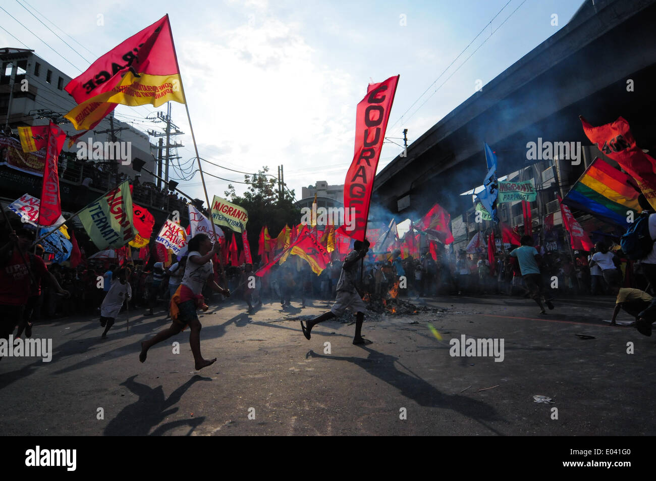 Manila, Philippines. 1st May, 2014. MANILA, Philippines - Protesters ...