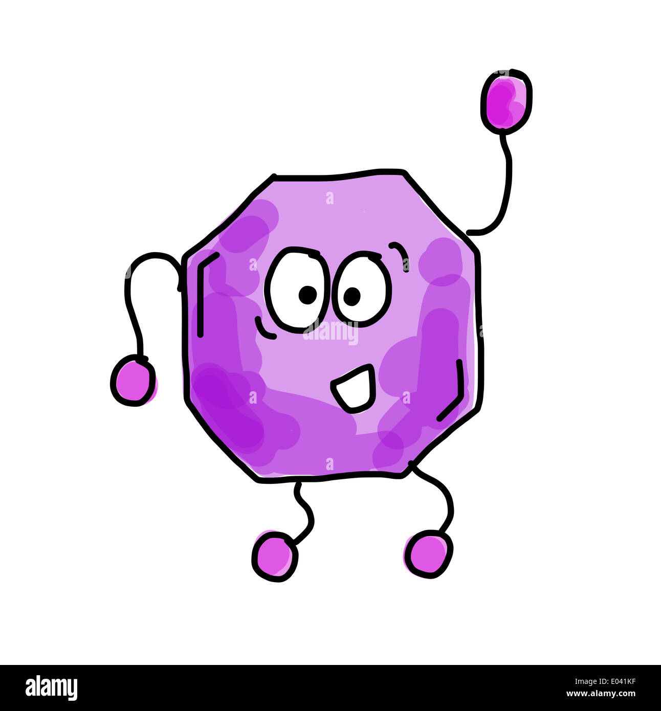 Cartoon geometry shapes hi-res stock photography and images - Alamy