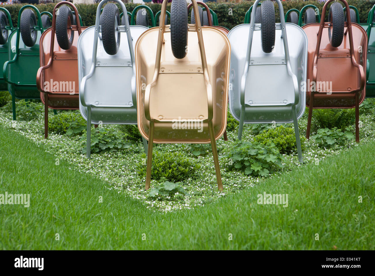 Chelsea flower show awards hi-res stock photography and images - Alamy