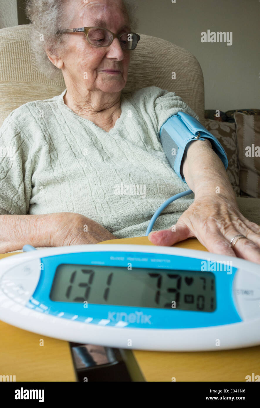 Blood test elderly hi-res stock photography and images - Alamy