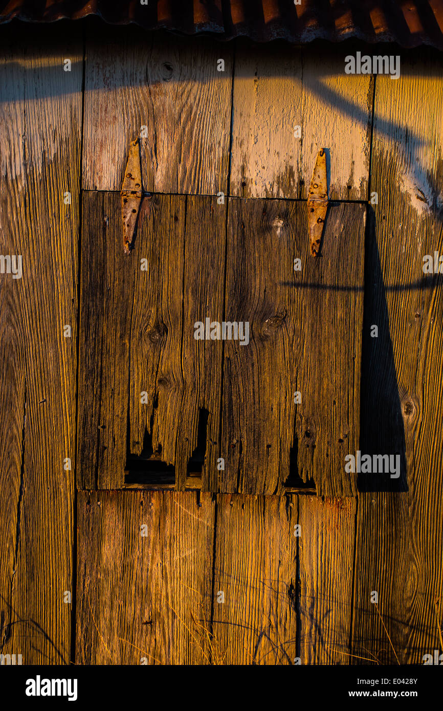Old farm shack window Stock Photo - Alamy