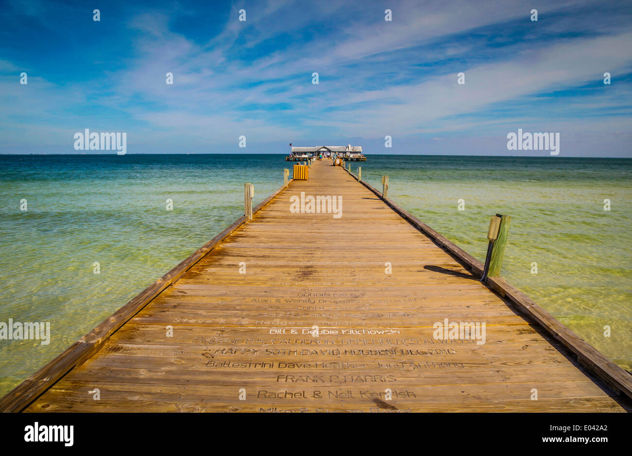 Anna maria island florida city pier hi-res stock photography and images ...