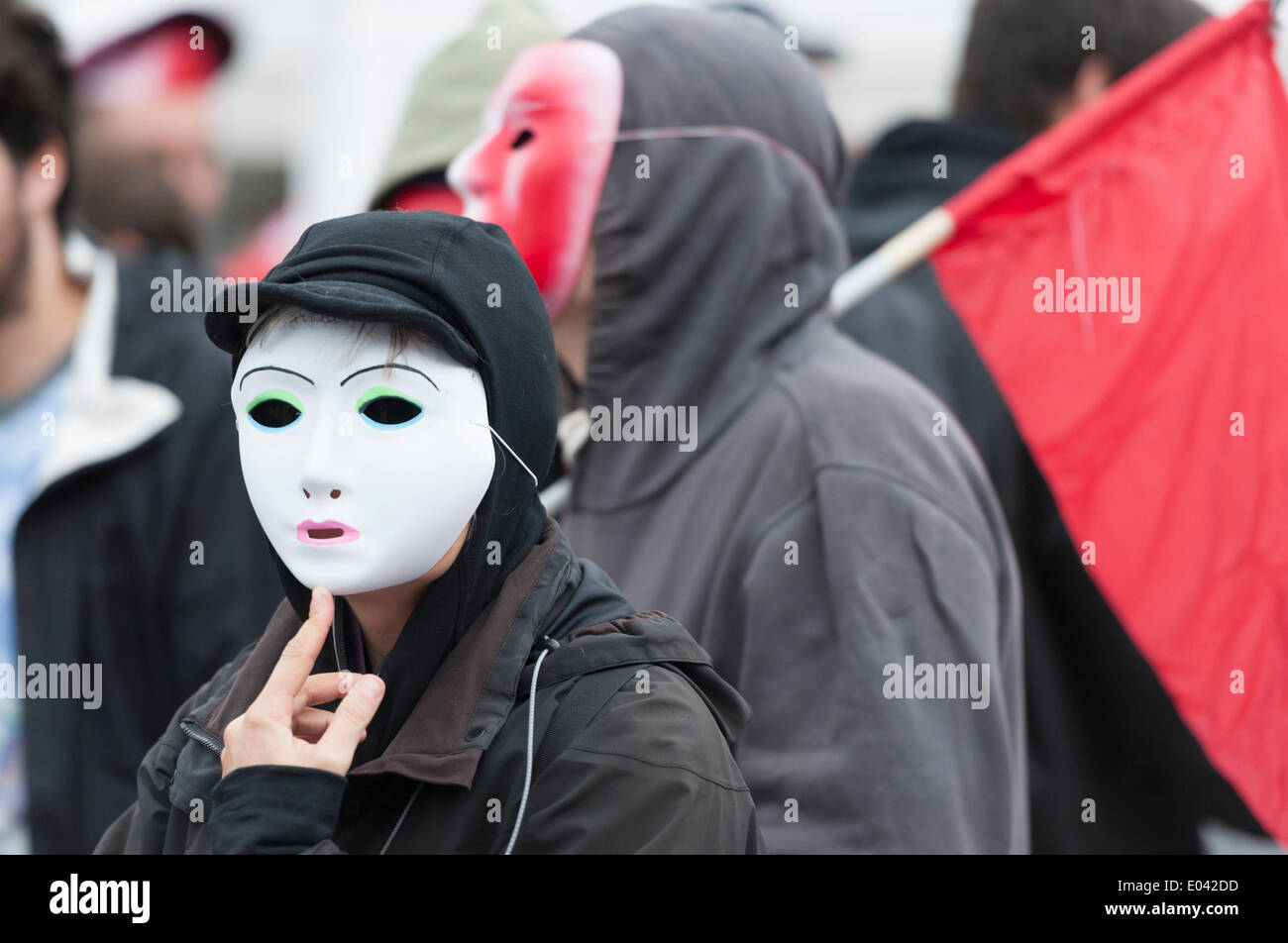 Left wing activists hi-res stock photography and images - Alamy