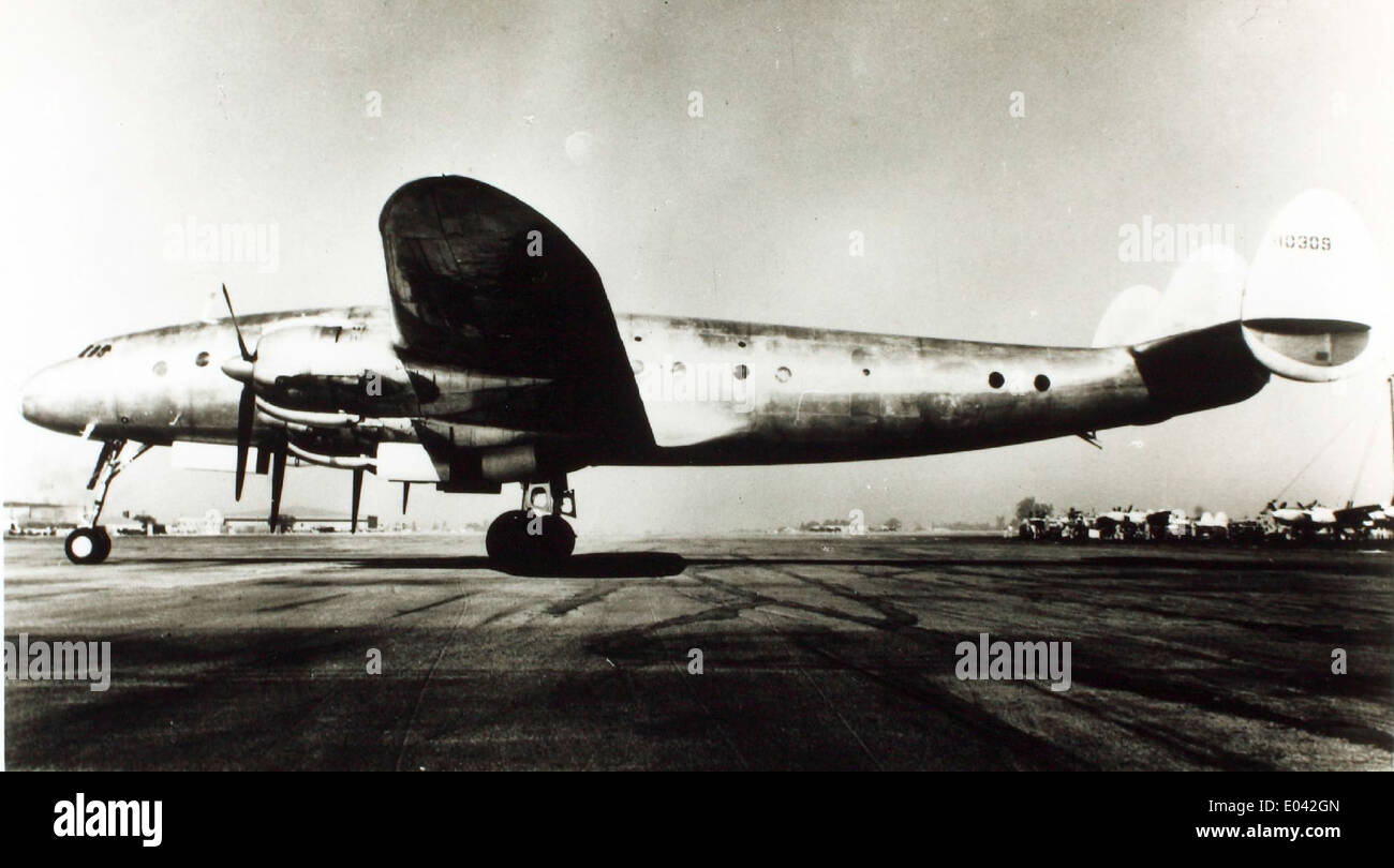 Lockheed, XC-69, Constellation Stock Photo - Alamy