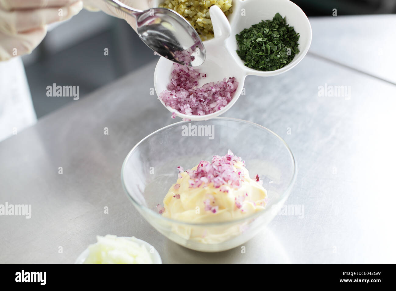 cooking of tasty food at the kitchen Stock Photo - Alamy