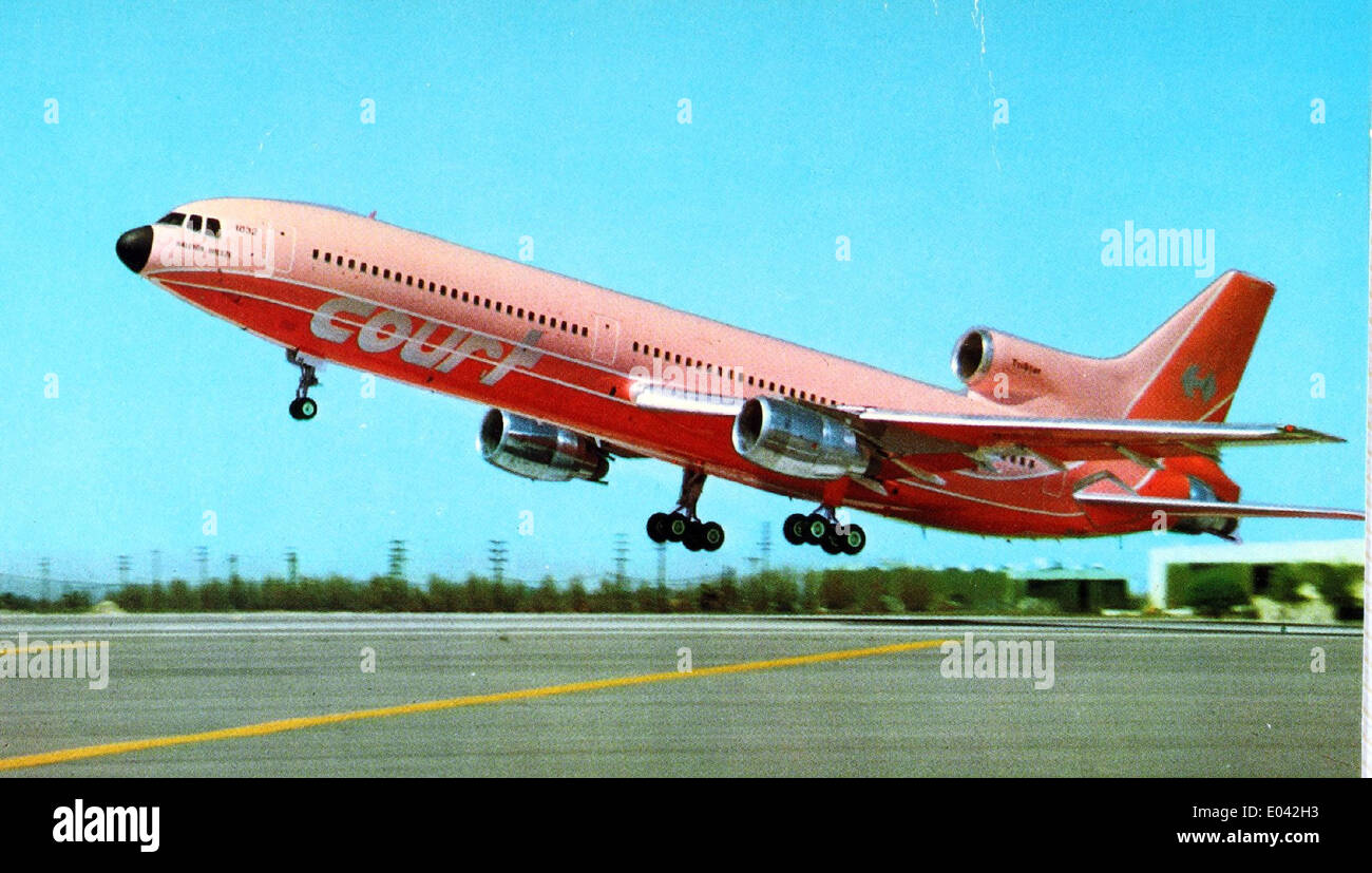 The Lockheed L-1011 TriStar was a wide-body airliner introduced in the ...