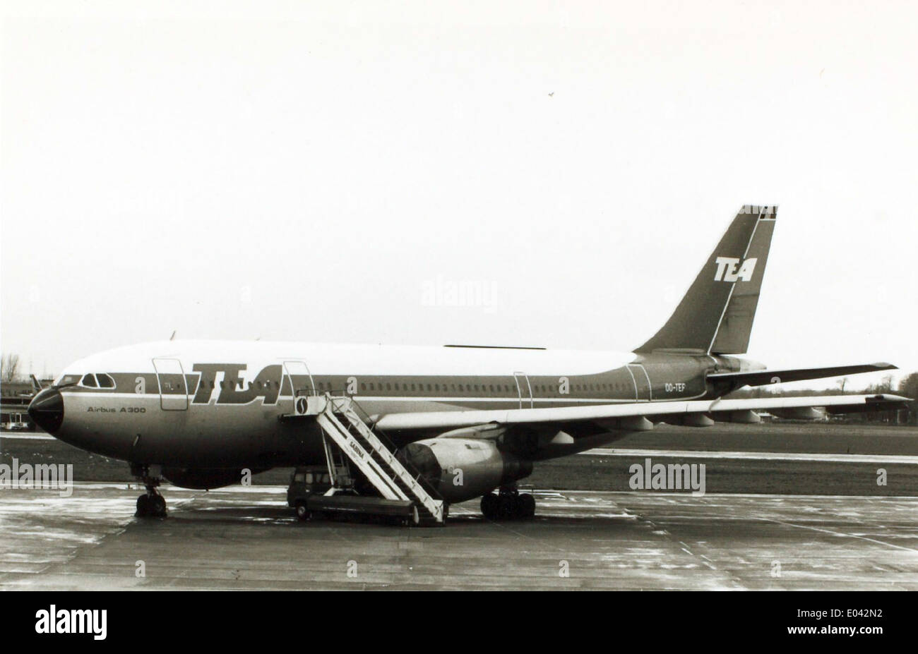 The Airbus A-300B, the world’s first twin-engined wide-body airliner ...