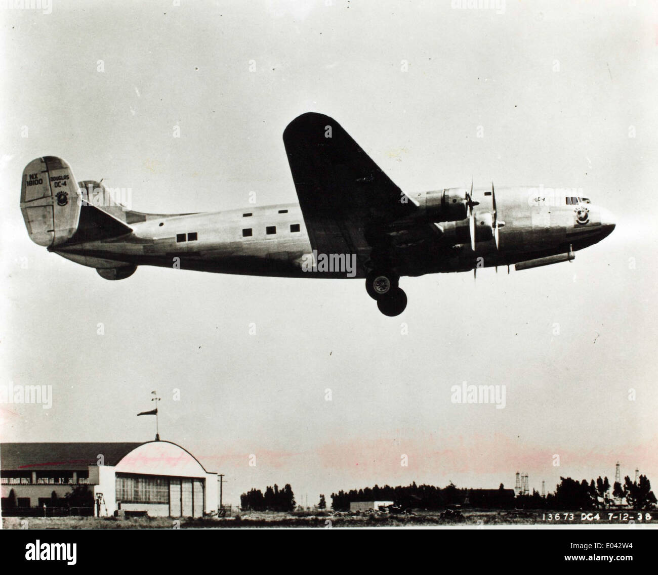 The Douglas DC-4E was an early airliner developed in the 1930s by ...