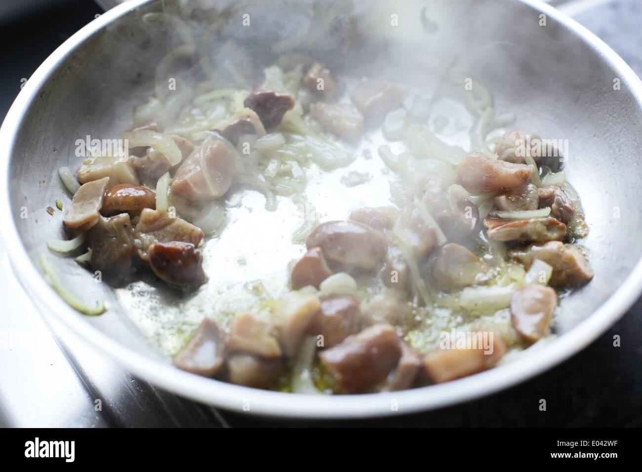 cooking of tasty food at the kitchen Stock Photo - Alamy