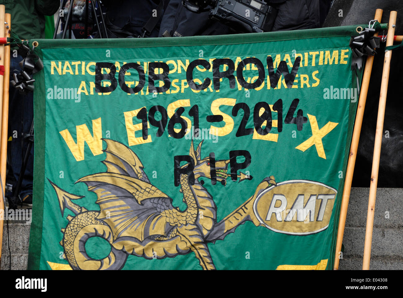 Rmt union banner hi-res stock photography and images - Alamy
