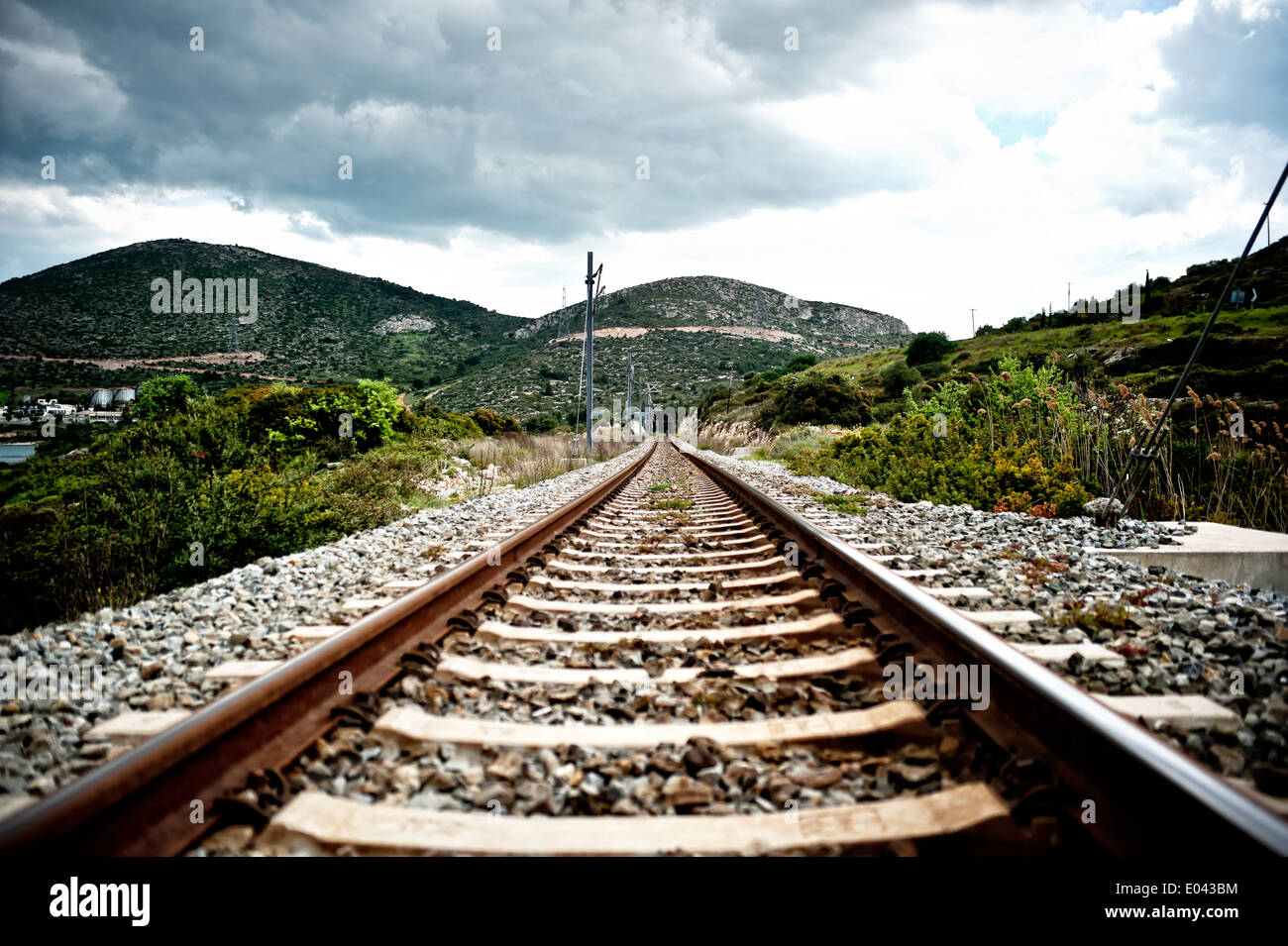Rail journey scene hi-res stock photography and images - Alamy