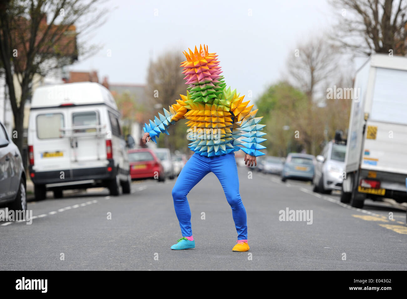 Venezuelan artist Cristobal Ochoa's created living art form which is ...
