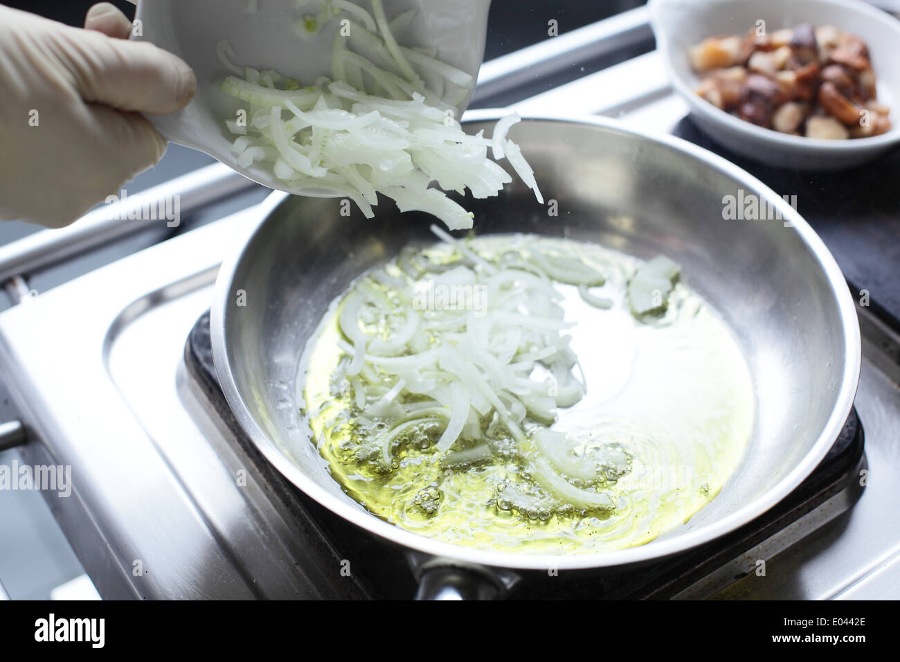 cooking of tasty food at the kitchen Stock Photo - Alamy