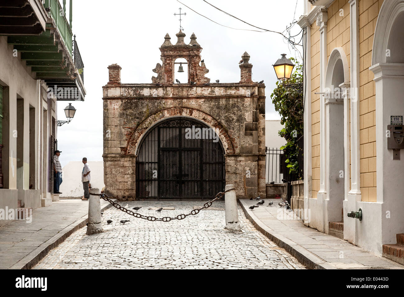 Scene of Old Town, Puerto Rico Stock Photo - Alamy