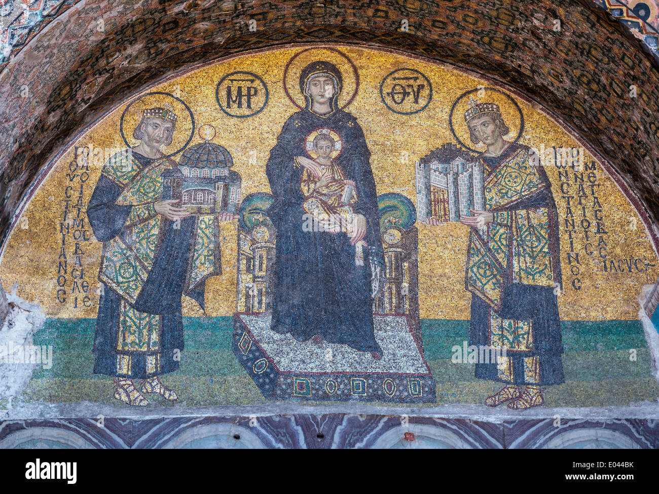 Justinian Mosaic High Resolution Stock Photography and Images - Alamy