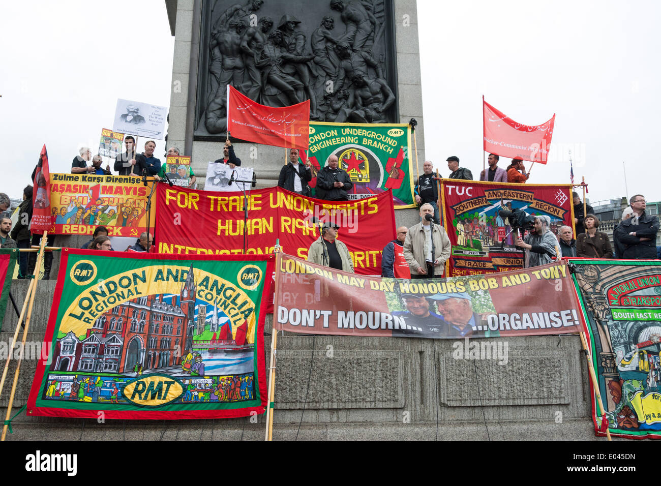 English trade union leader hi-res stock photography and images - Alamy