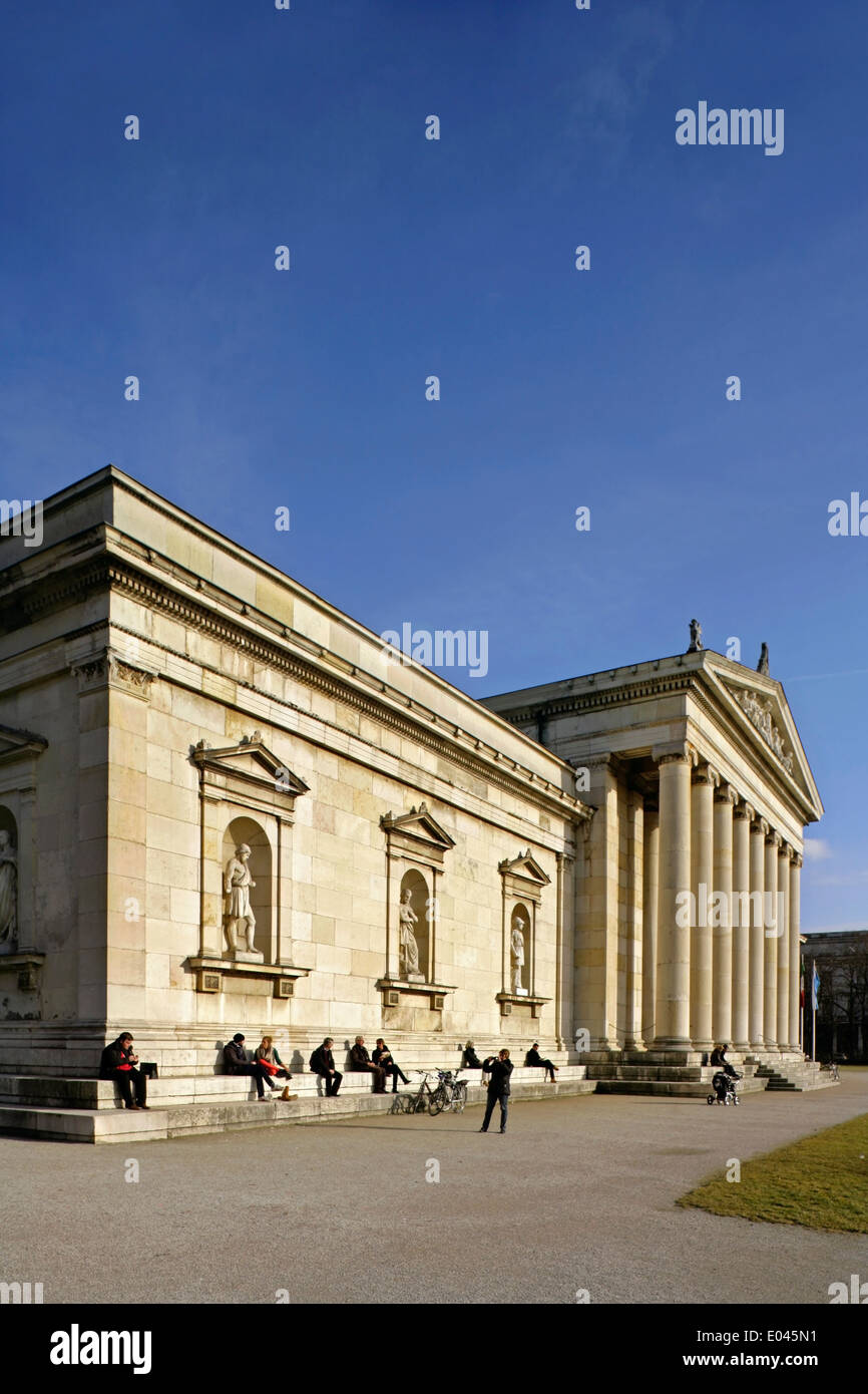 The Glyptotek art museum, Konigsplatz, Munich, Germany Stock Photo - Alamy