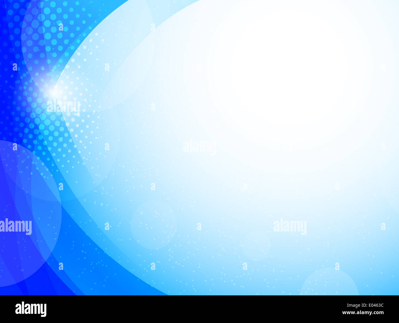 Bright blue background. Abstract illustration Stock Photo - Alamy