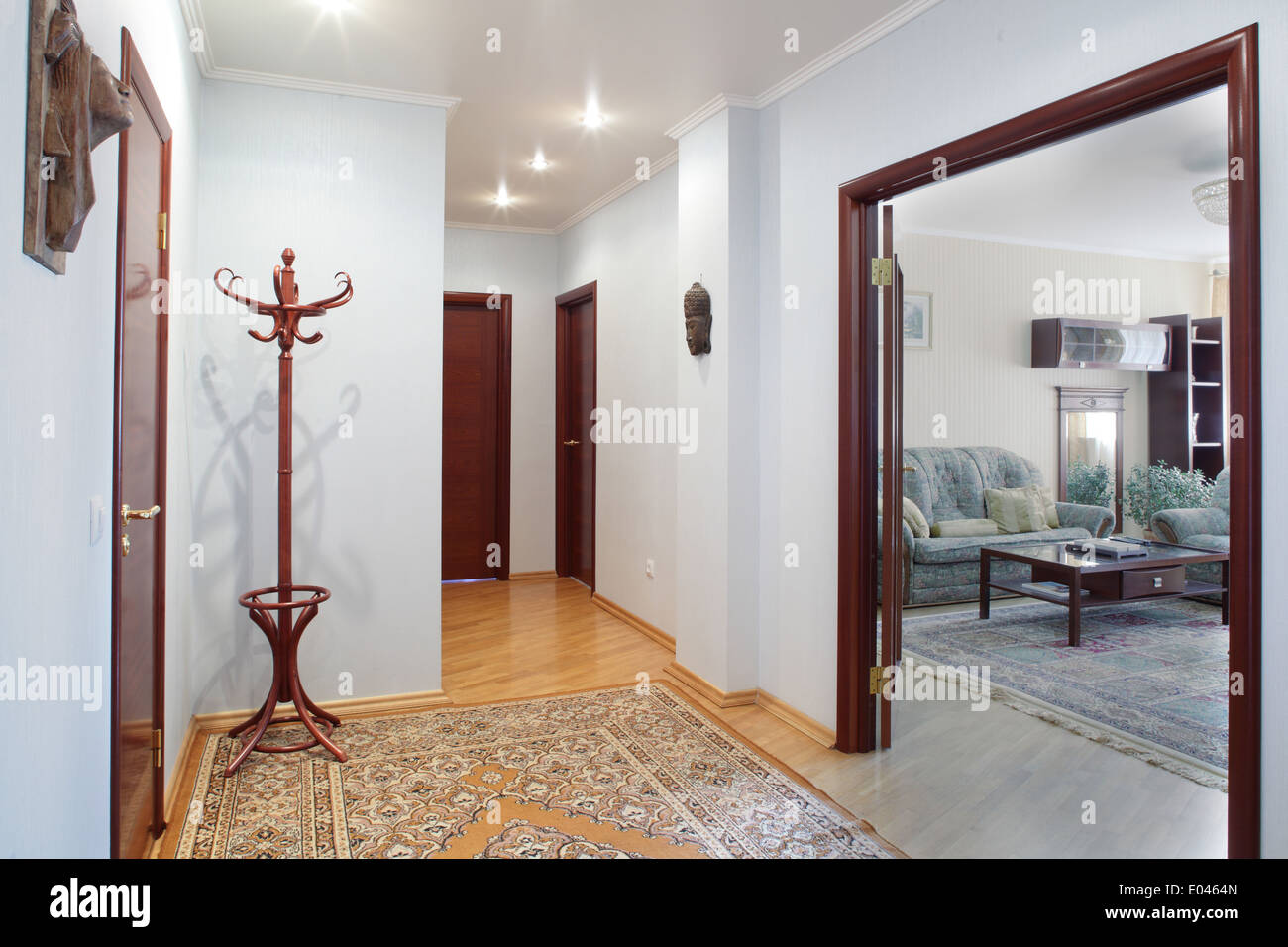 luxury and very clean empty european room Stock Photo - Alamy