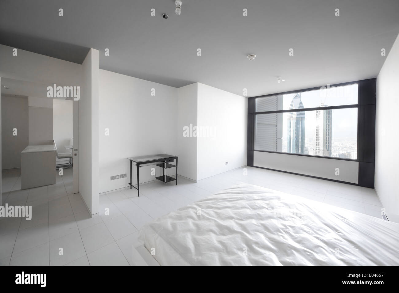 luxury and very clean empty european room Stock Photo - Alamy