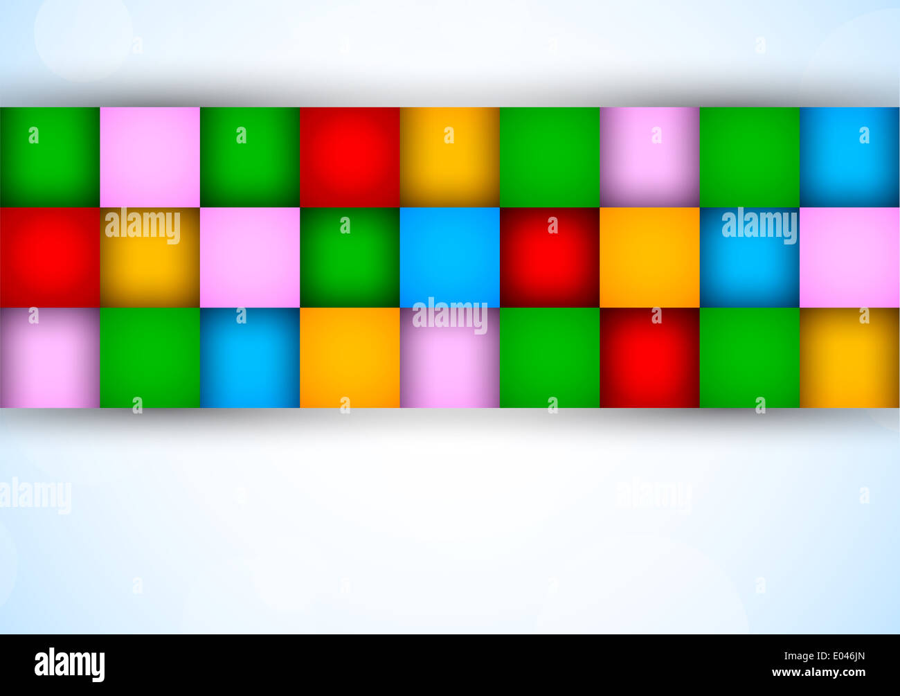 Background with squares in different colors. Abstract illustration ...