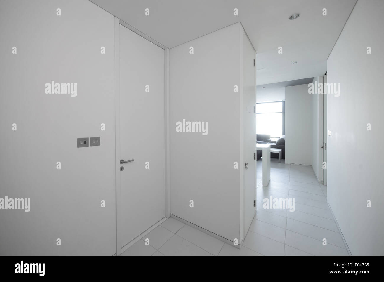 luxury and very clean empty european room Stock Photo - Alamy