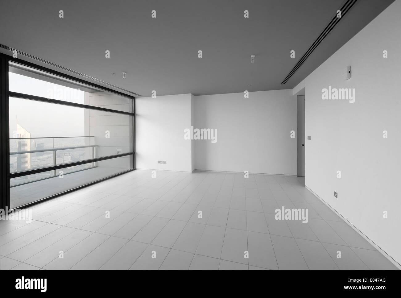 luxury and very clean empty european room Stock Photo - Alamy