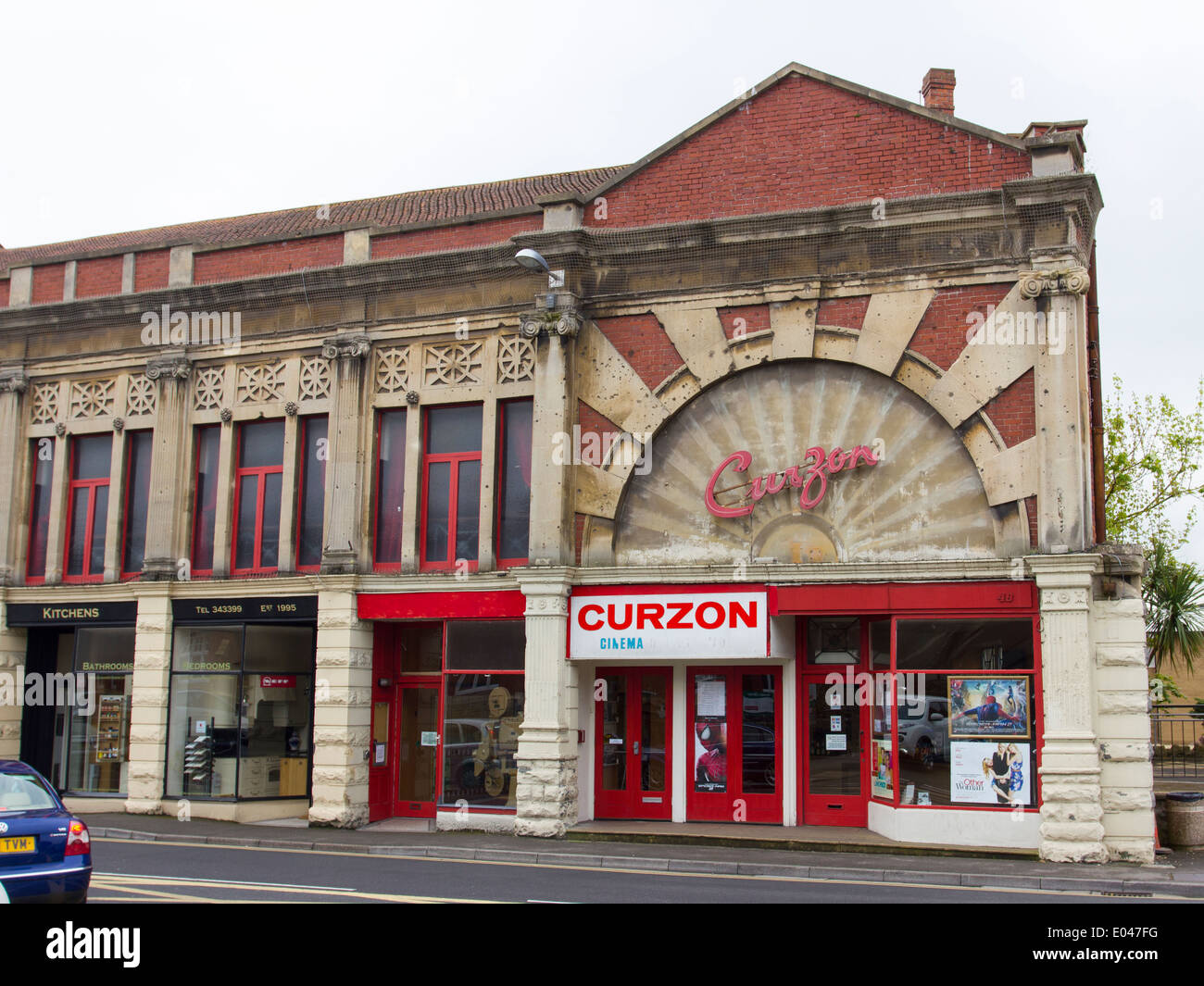 Curzon cinema in Clevedon, North Somerset, England, UK Stock Photo - Alamy
