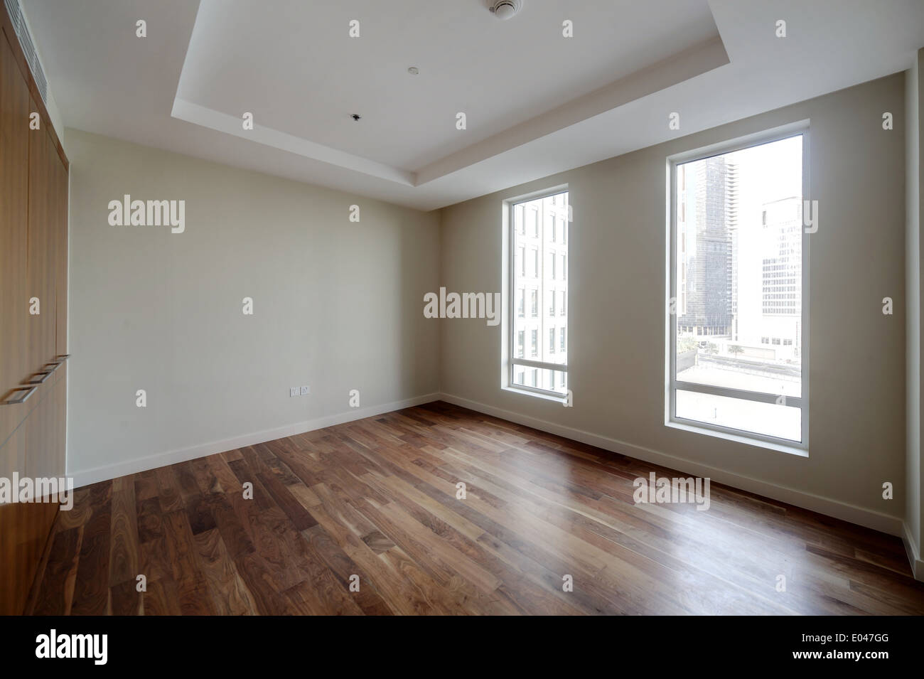luxury and very clean empty european room Stock Photo - Alamy
